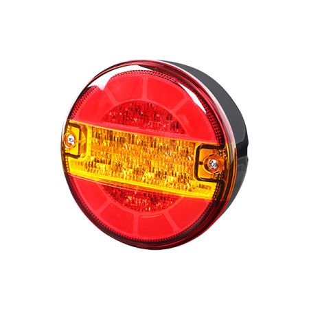 Durite Round Hamburger 140mm LED Stop/Tail & DI Rear Lamp - 12/24V ...
