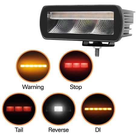 Durite Rear Combo Lamp - Stop, Tail, DI, Reverse & Warning – Lightbar ...