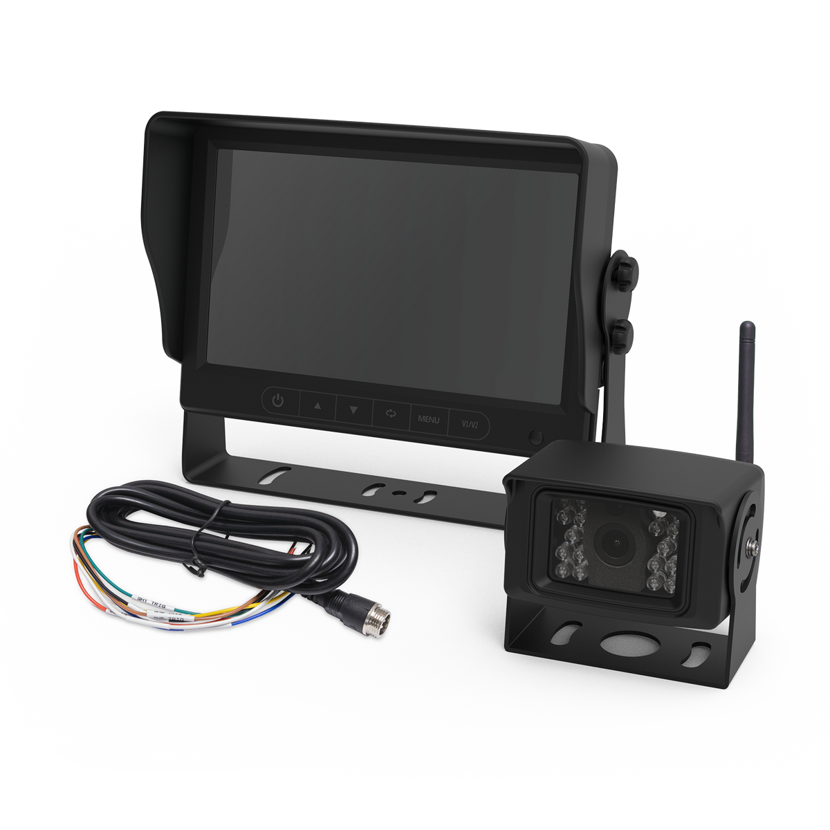 ECCO K7000B Gemineye Wireless 7" Expandable Reversing Camera System ...