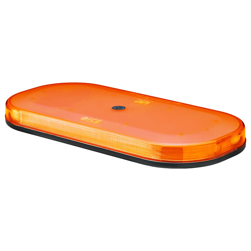 LAP Electrical ICE R65 Mini LED Lightbar (Amber Lens) - Magnetic - 363 ...