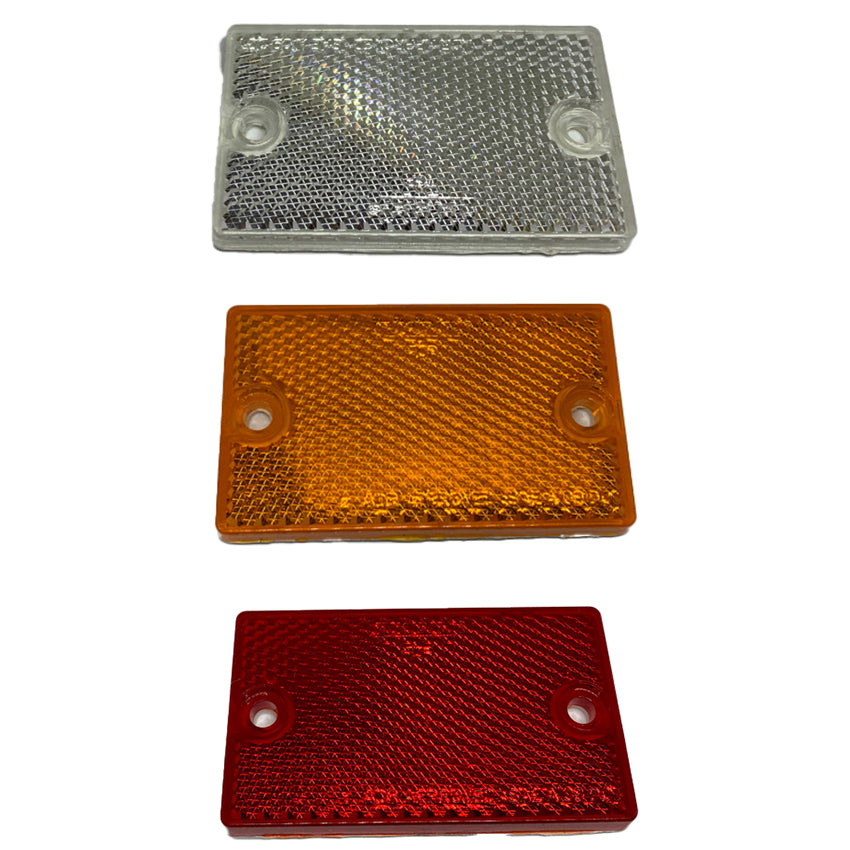 Large Rectangular Reflex Reflector — Lightbar UK Limited