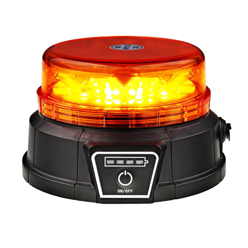 LAP Electrical Low Profile LED Battery Powered Magnetic Beacon ...