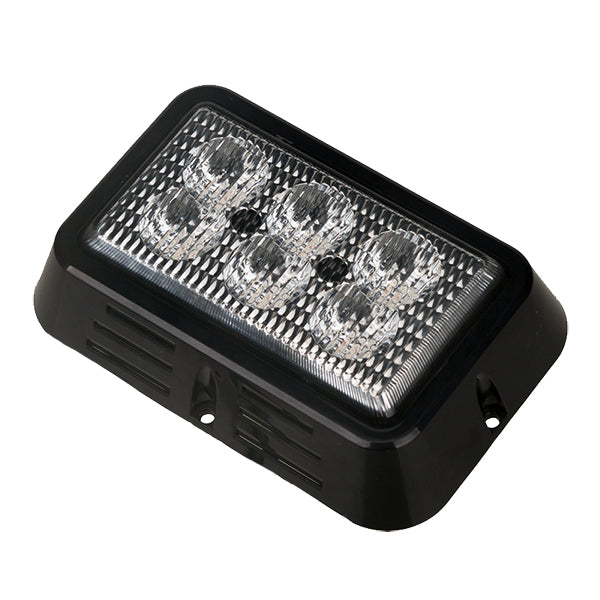 Durite R10 High Intensity 6 Amber LED Strobe Warning Light - 12/24V ...