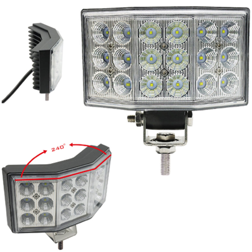 VSWD 635 Series 54W Wide Angle LED Work Lamp — Lightbar UK Limited