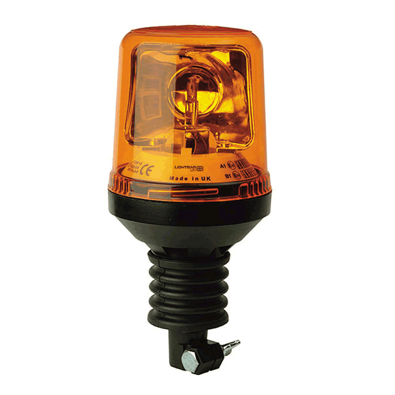 Flexible Pole Mount Rotating Flashing Beacon — Lightbar UK Limited
